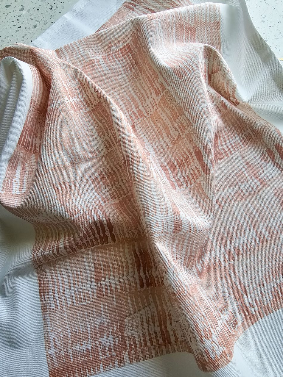 The Drought- Organic Cotton Tea Towel - Amanda Hinkelmann Art